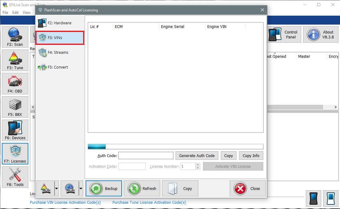 EFI Live Requesting/Adding Vin License Instructions