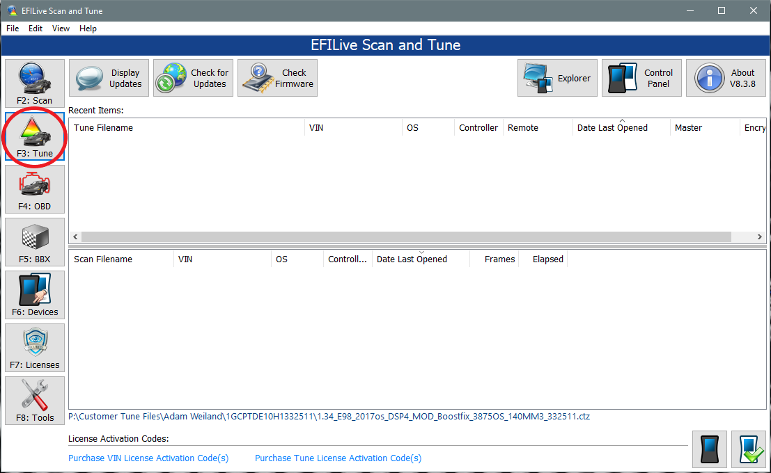 EFI Live PassThrough Tune Loading Instructions