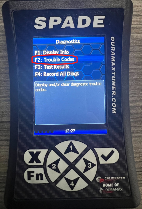 EFI Live Spade Code Reading & Clearing Instructions