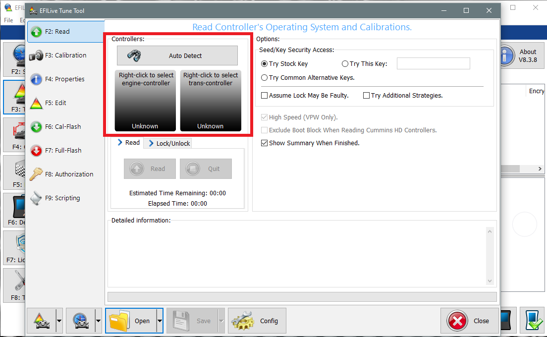EFI Live Pass Through Stock File Reading Instructions