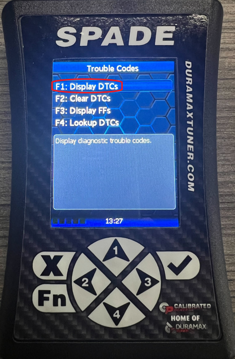 EFI Live Spade Code Reading & Clearing Instructions